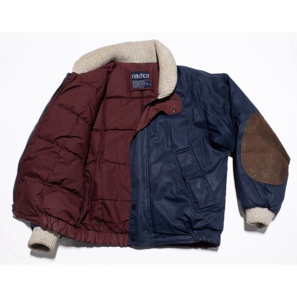 Nautica | Jackets & Coats | Vintage Nautica Down Puffer Jacket Mens ...